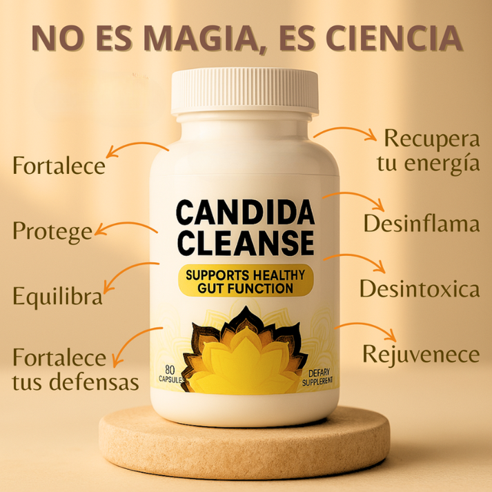 CANDIDA CLEANSE® 100% Original 60 Capsulas - DESINTOXICA NATURALMENTE ...